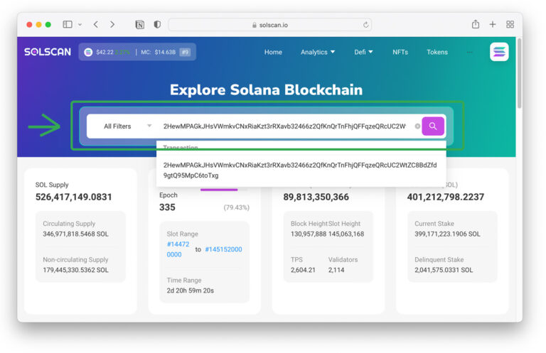 Solscan là gì và hướng dẫn sử dụng - Duy Nguyễn